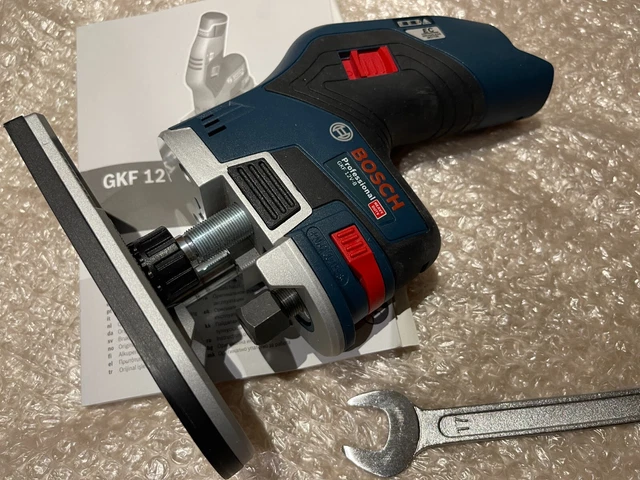 BOSCH PROFESSIONAL GKF 12 V-8 12v Li-ion Brushless Router Bare Unit £ ...