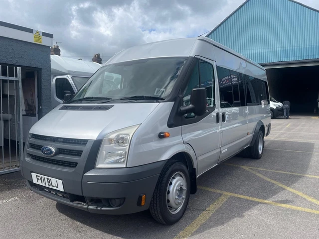 2011/11 FORD TRANSIT 430L 17 Seater Minibus Mini Bus 2.4 Diesel Manual ...