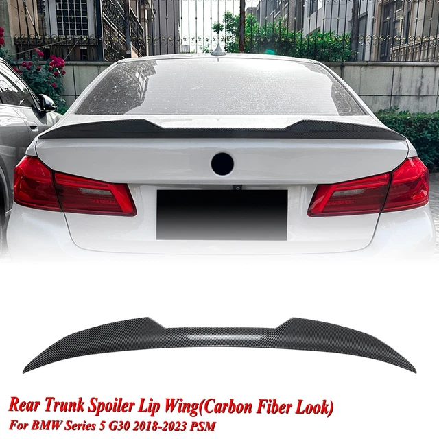 REAR TRUNK SPOILER Wing Body Kit For BMW 5 Series G30 2018-2023 2019 ...