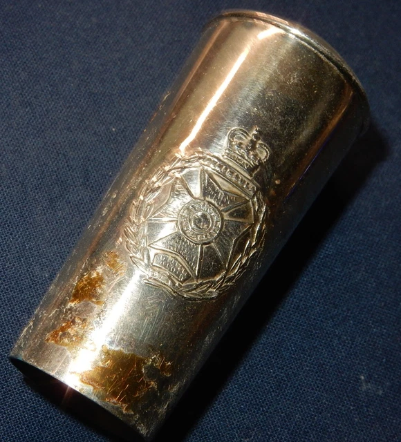 VINTAGE ROYAL GREEN Jackets Regiment Military Pommel Top For Cane ...