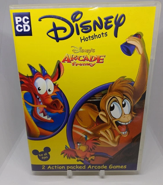 DISNEY HOTSHOTS DISNEY Arcade frenzy 2 ACTION PACKED ARCADE PC CD ROM ...