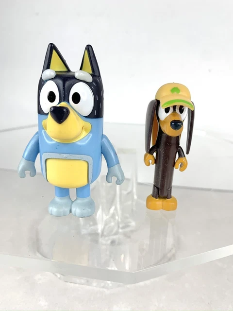 DISNEY BLUEY & Friends - Bluey Snickers Figures Figurines by Moose Toy ...