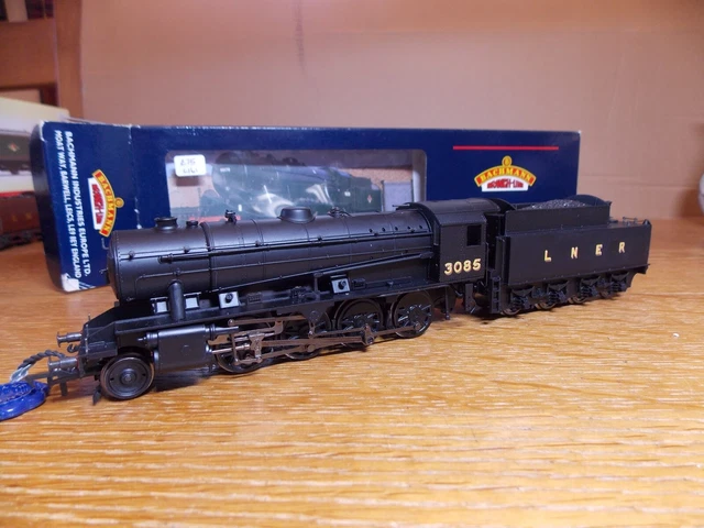 BACHMANN 32-254 LNER 07/WD CLASS 2-8-0 LOCO No 3085 LNER Black Livery ...