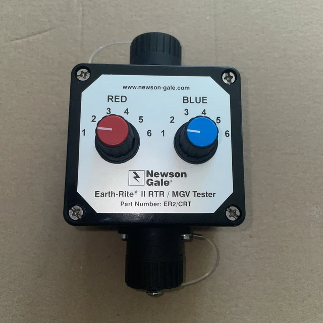 NEWSON GALE EARTH-RITE 2 RTR/MGV Tester ER2/CRT/A BC003R2 £208.72 ...