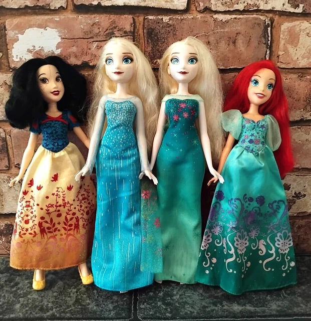 HASBRO DISNEY PRINCESS Doll Bundle Snow White Ariel Frozen Elsa £9.99 ...