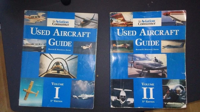 1991 AVIATION CONSUMER'S Used Aircraft Guide Book Volume 1 & 2 $30.00 ...