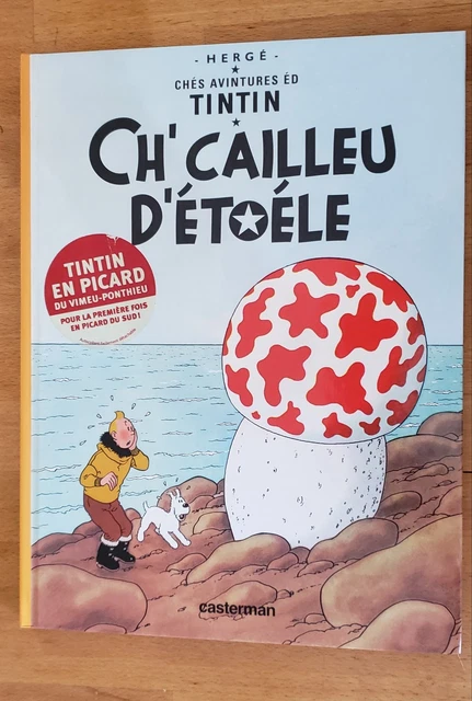 BD TINTIN CH'CAILLEU D'étoéle En Patois Picard Du Sud Eo E.o. 2007 ...