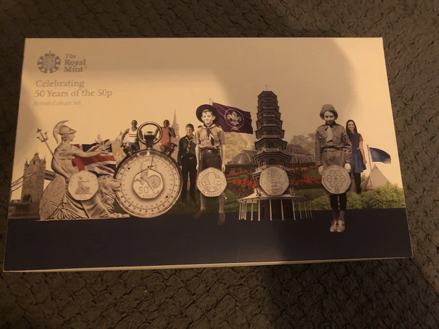 SILVER PROOF COIN SET Celebrating 50 years of the 50p. SOLD OUT! Kew ...