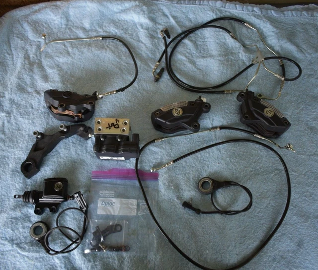 HARLEY DAVIDSON COMPLETE ABS Brake System Module,Master Cylinder ...