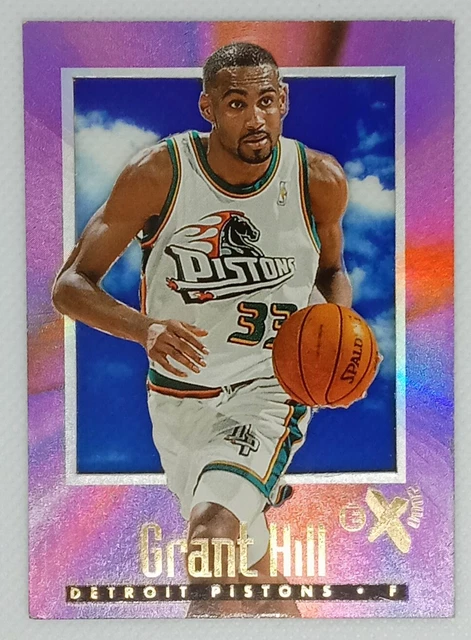 GRANT HILL 96-97 Skybox EX2000 pistons basketball NBA Detroit RARE COUR ...