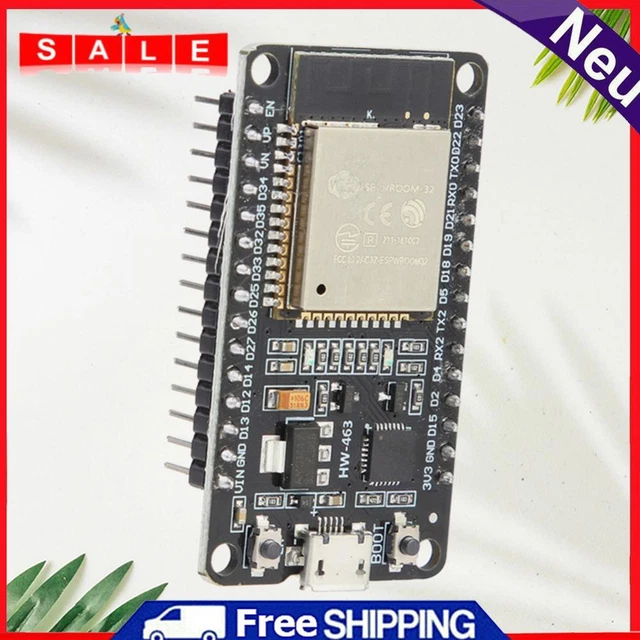 Esp 32s Esp Wroom 32 Esp32 Bluetooth Compatible Wifi Dual Core Cpu Development B £13 75