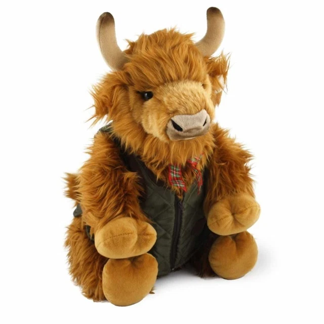 ANGUS HIGHLAND COW Soft Toy 16 Inch – Plush Scottish Highland Cow ...