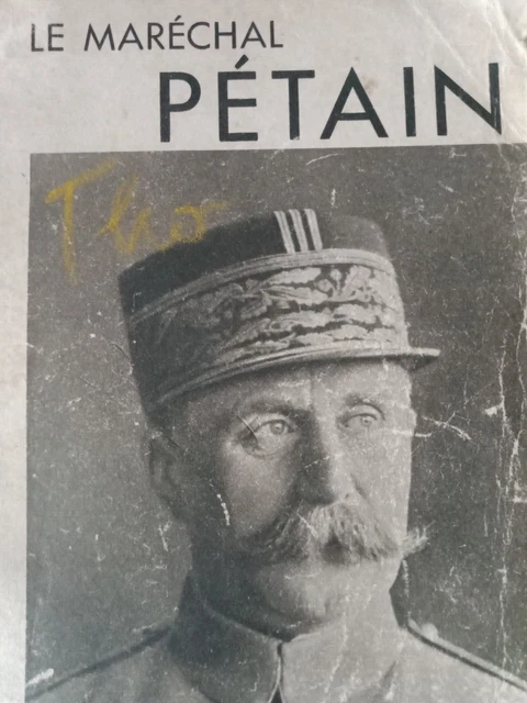 MARECHAL PETAIN TRES RARE !!! Dédicace LIVRE FRENCH BOOK REVISION EUR ...