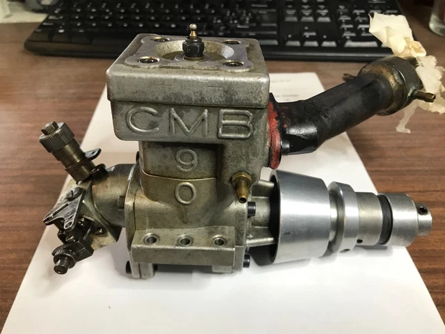 VINTAGE CMB 90 RC Square Head Engine Boat EUR 750,00 - PicClick DE
