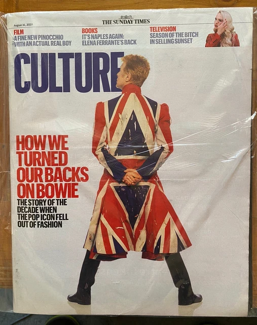 DAVID BOWIE COVER How We Turned Our Backs Sunday Times Culture Magazine ...