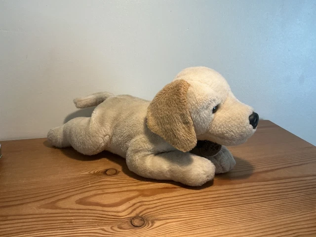 KEEL TOYS.VINTAGE MONTY .LABRADOR SOFT TOY.WITH name TAG £5.44 ...
