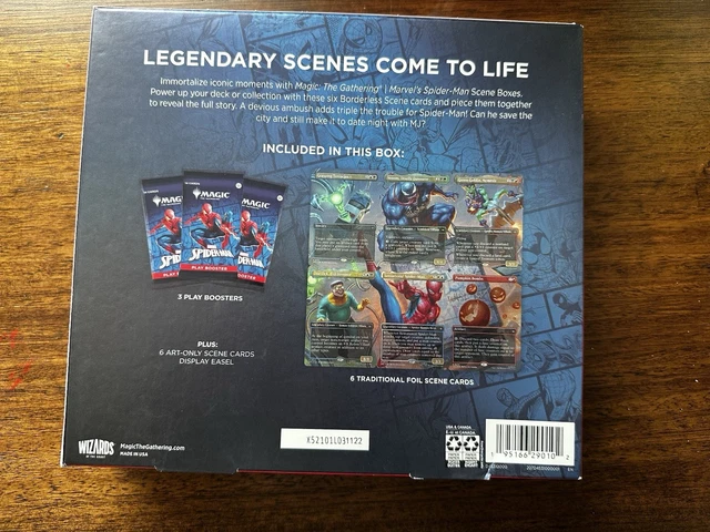 MAGIC: THE GATHERING Marvel's Spider-Man Scene Box~In Hand **SEALED ...