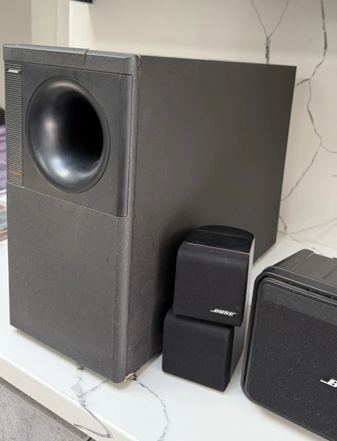 BOSE ACOUSTIMASS 5 Series II Series 2 Cube + Video Speakers Mounts And ...
