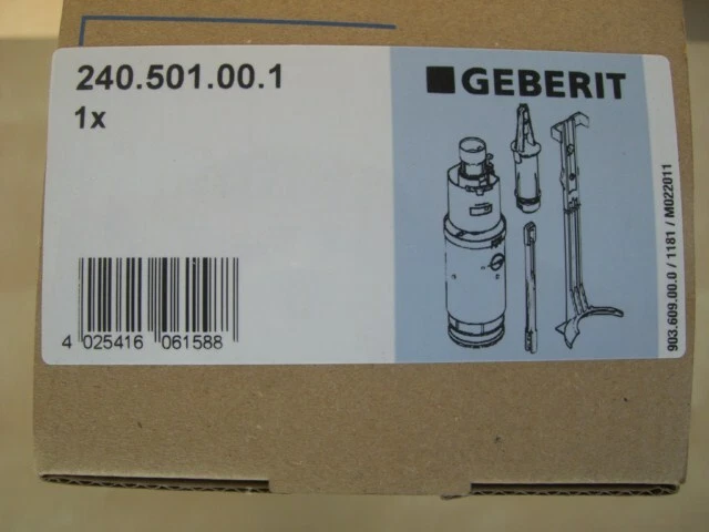 GEBERIT IMPULSE RINSING set lifting lock for sink operation 240501001 £ ...