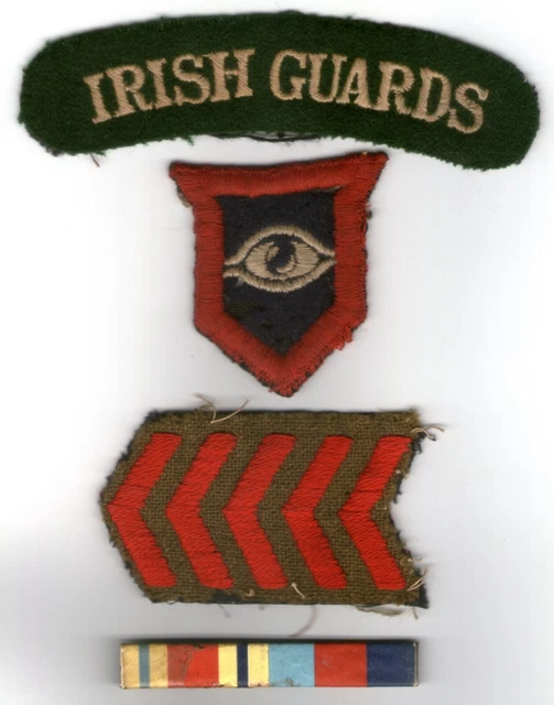 ORIGINAL W.W.2 IRISH Guards Guards Armoured Division Cloth Insignia EUR ...