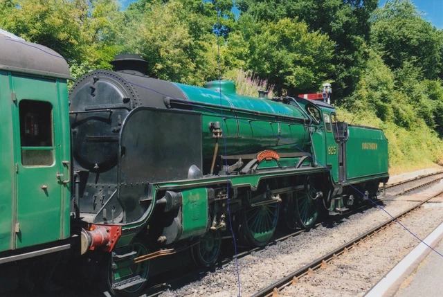 SR STEAM RAILWAY Engine Photo Schools Class Loco Photograph Train ...