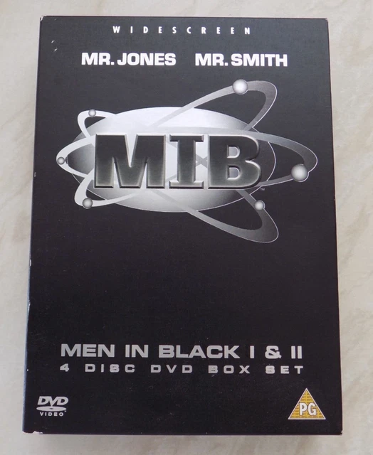MEN IN BLACK I & II 4 Disc DVD Box Set PG EUR 3,51 - PicClick IT
