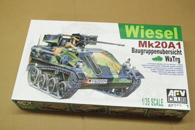 1:35 MODELLBAUSATZ AFV-CLUB 35S03 AFV Wiesel Mk20A1 OVP EUR 26,50 ...