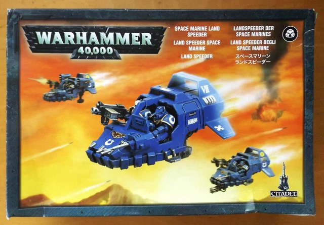 WARHAMMER 40K SPACE Marine First Born Land Speeder NEW BOXED XX £31.87 ...