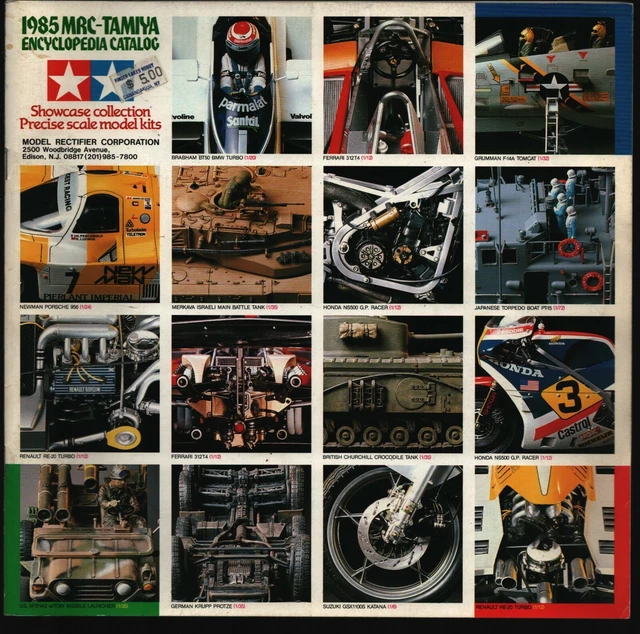 MRC TAMIYA 1985 Enciclopedia Catalogo Modello Kit Showcase Collection ...