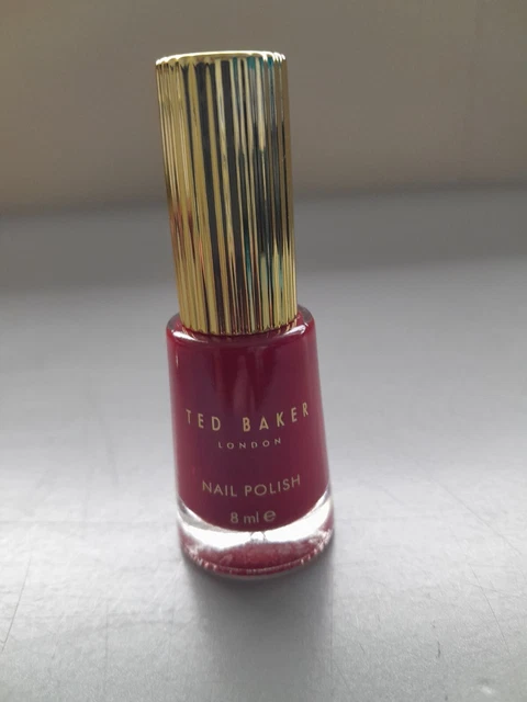 TED BAKER NAIL Polish Duo, Pink & Red Nail Polish Gift Set *Brand New ...