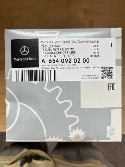 FUEL FILTER ELEMENT A6540920200 6540920200 For Mercedes Benz Sprinter ...