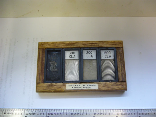 VINTAGE 'RUBERT' SURFACE ROUGHNESS SCALE (3891) EUR 47,59 - PicClick FR