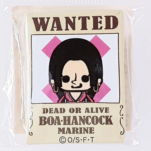 BOA HANCOCK ONE Piece × Panson Works Wanted Can Badge From Japan F/S ...