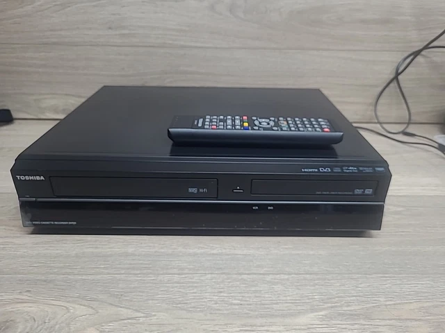 TOSHIBA DVR20 DVD VHS Recorder Combo Copy VHS to DVD With Remote Control £129.99 - PicClick UK