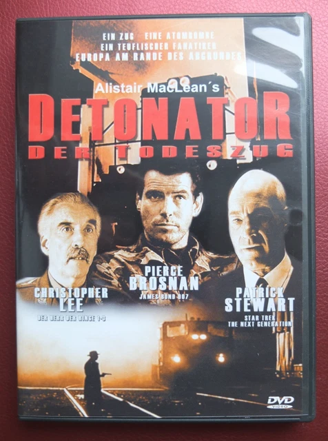 DETONATOR,DER TODESZUG,DVD, Pierce Brosnan, Christopher Lee, Patrick ...