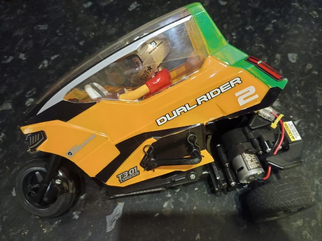 TAMIYA DUAL RIDER T3-01, Sport Tuned, Lights, Bearings, 3 Wheeler Trike ...