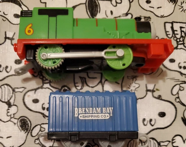 THOMAS THE TRAIN PERCY TrackMaster Mattel Motorized Engine Tested BONUS ...