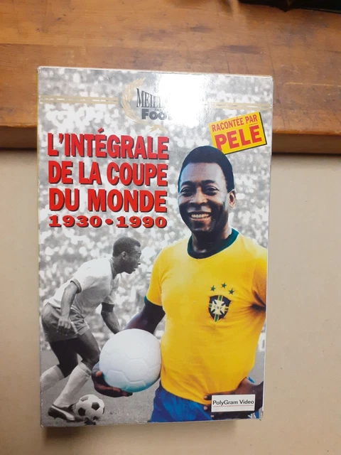 COFFRET.K7 VIDEO VHS Bresil-Pele L'intégrale De La Coupe Du Monde 1930. ...