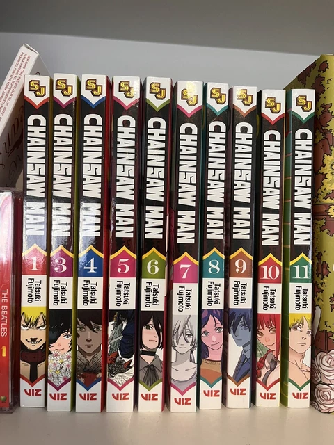 CHAINSAW MAN VOL 1, 3-11 English Manga Set £47.37 - PicClick UK