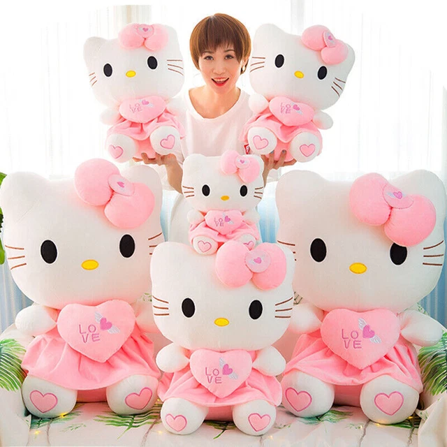 NEW PLUSH HELLO Kitty Toy Gift Pink Love Giant Huge Stuffed Animal ...