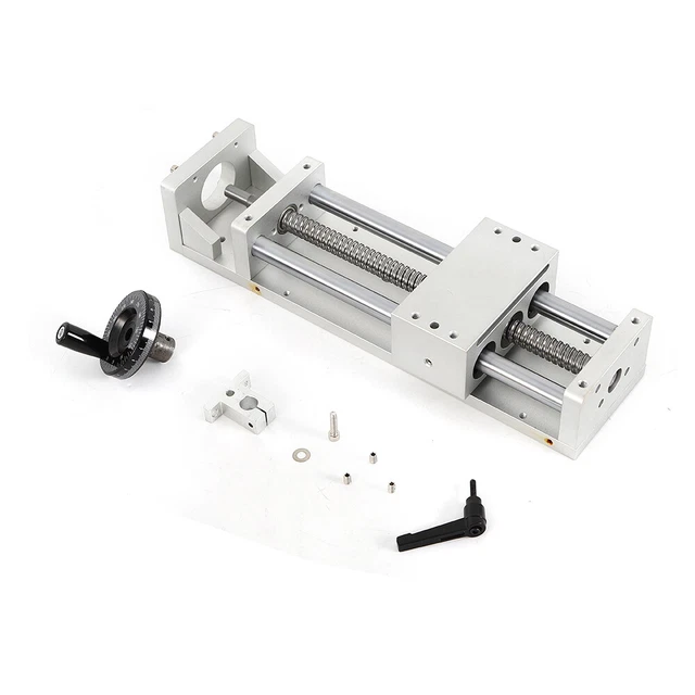 MANUAL SLIDING TABLEX/Y/Z Axis Linear Rail Stage CNC SFU1605 L=200mm ...