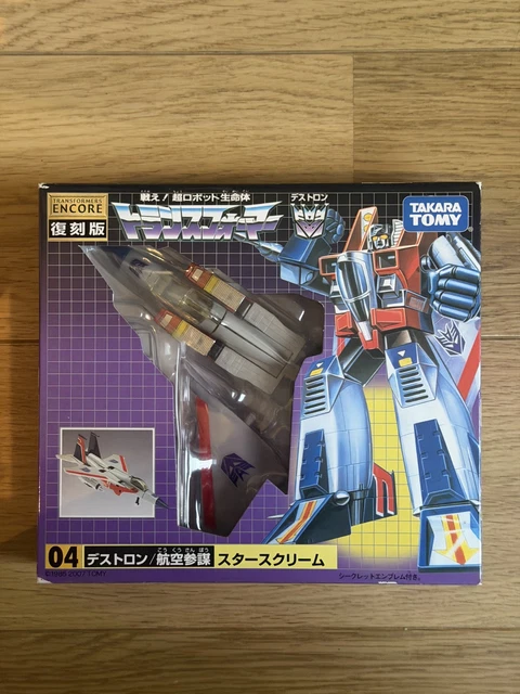 TRANSFORMERS STARSCREAM CASSETTE Encore 04 - Takara Tomy EUR 99,00 ...