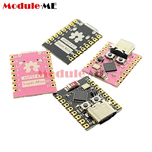 ESP32-C3 SUPERMINI WIFI Bluetooth Development Board 32-bit RISC-V UART ...