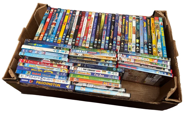 BUNDLE OF KIDS Family DVD Movies Disney Pixar DreamWorks Box Set - E23 ...