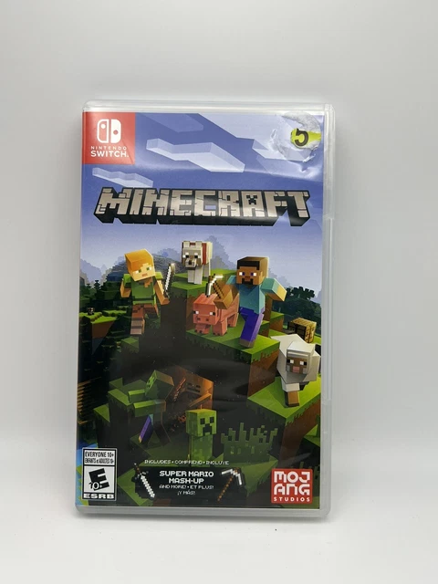 MOJANG MINECRAFT BEDROCK Edition Nintendo Switch Game $20.00 - PicClick