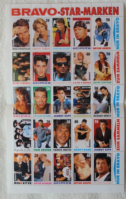 RARITÄT, 25 BRAVO-STAR-MARKEN EUR 1,50 - PicClick DE