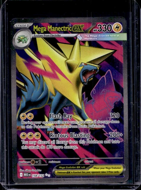 2025 POKEMON MEGA Evolution Manectric ex Ultra Rare #158/132 £0.74 ...