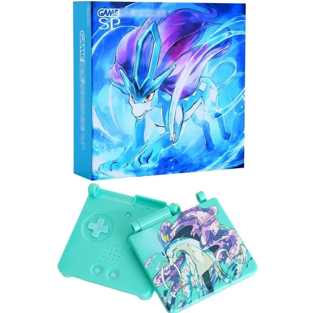 NINTENDO SUICUNE POKEMON Complete Shell Kit Game Boy Advance Sp Housing ...