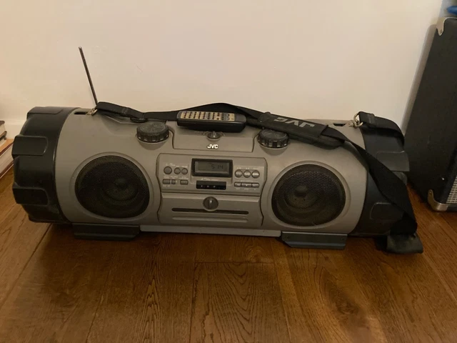 JVC RV-B90 BOOM Box - 3.5 Jack Aux in/CD/Tape/Radio £23.47 - PicClick UK