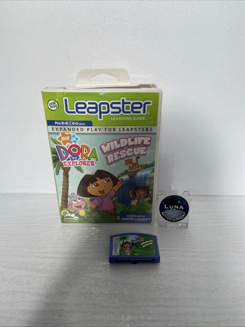 LEAPSTER NICK JR Dora the Explorer Wildlife Rescue Learning - Leap Frog ...